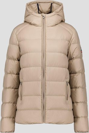 Jott Doudoune droite &agrave; capuche Beige Johanna - Taille XXL