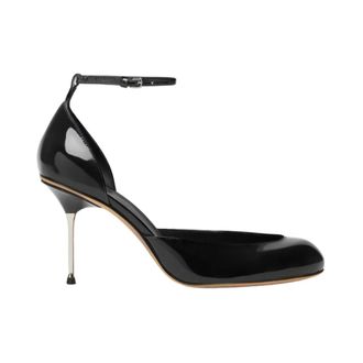Sportmax Schwarze Gl&auml;nzende Absatzpumps - - Shoes - Damen - Schwarzk - 37 EU