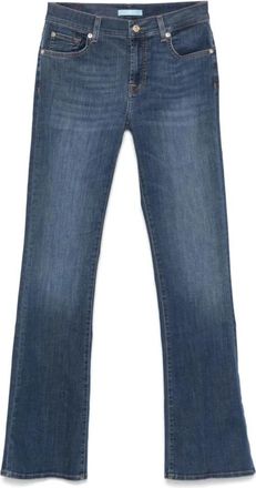 7 For All Mankind Femme, Jeans, Bleu, Taille: W28 B(air) Bootcut Jeans