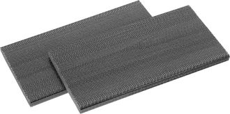 TOPBATHY 2 ST&Uuml;CK Fiberglas federplatte f&uuml;r Patio St&uuml;hle Langlebige Federstahlplatten f&uuml;r Schaukelst&uuml;hle Einfache Montage Wetterbest&auml;ndig Geeignet f&uuml;r Garten Te