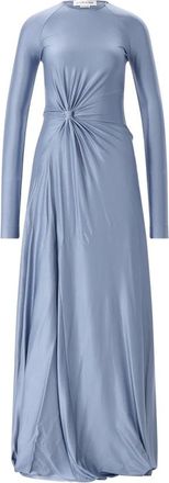 Victoria Beckham Femme, Robes, Bleu, Taille: 38 FR Maxi Robes