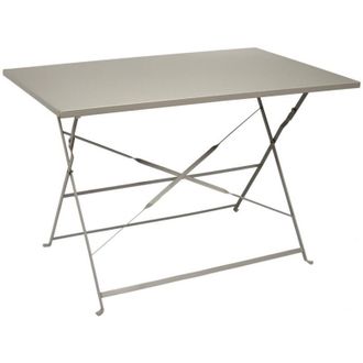 The Home Deco Factory The Home Deco Factory - Table de jardin pliante Palerme 110 x 70 cm
