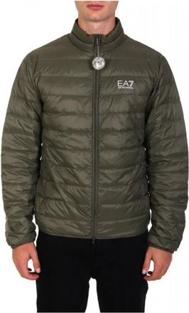 Emporio Armani Emporio Armani Ea7, Homme, Vestes, Vert, Taille: 2XL Core Identity Packable Down Jacket