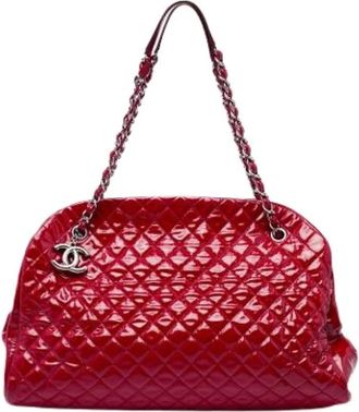 Chanel Pre-owned Just Mademoiselle Sac Bandouli&egrave;re - Femme - Pre-owned - Rouge - Taille: ONE Size