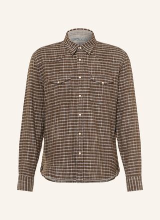 AllSaints Allsaints Hemd Court Comfort Fit braun