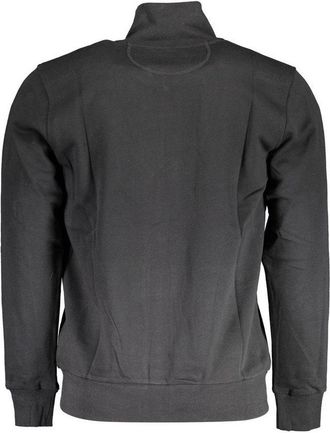 La Martina Sweatshirt Herren Sweatshirt Schwarz - Langarm-Fleece mit