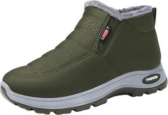 Generic Chaussures orthop&eacute;diques chaudes doubl&eacute;es en peau de mouton imperm&eacute;ables et antid&eacute;rapantes avec soutien de la vo&ucirc;te plantaire, chaussons de marche l&eacute;g