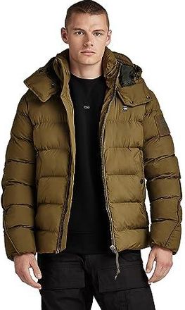 G-Star G-Star Homme Veste &agrave; capuche G-Whistler Padded, Vert (dark olive D20100-D199-C744), M