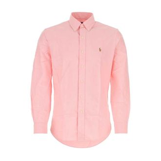 Polo Ralph Lauren Oxford Hemd mit Knopfleiste - - Shirts - Herren - Rosa - L