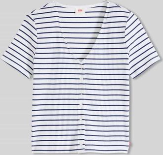 Levi's T-Shirt mit Knopfleiste