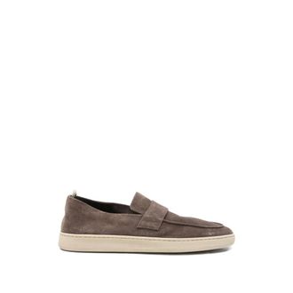 Officine Creative Homme, Chaussures, Brun, Taille: 43 1/2 EU Herbie 001 Mocassins en daim