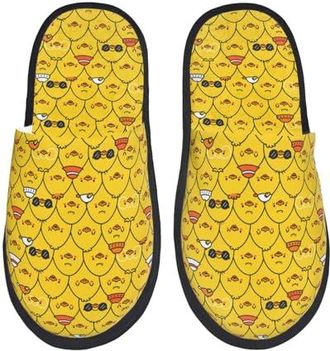 Generic Chaussures De Maison Poulet Mignon Et Dr&ocirc;le De Taille Moyenne Fuzzy Pantoufles Chauds Pantoufle Duveteux Pantoufles Pour Piscine H&ocirc;tels Camping M