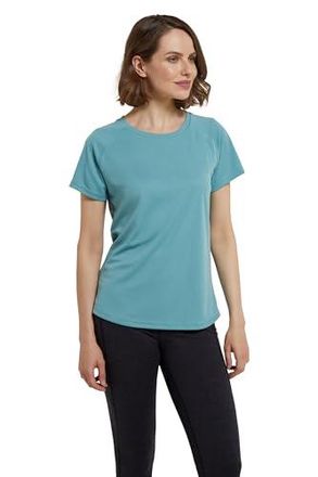 Mountain Warehouse T-Shirt Endurance pour Femmes - IsoCool, Protection UV UPF30+, Respirant, Absorption Rapide, Entretien Facile - pour Le Jogging, Les Voyages, la Gym V