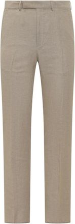 Ermenegildo Zegna Homme, Pantalons, Beige, Taille: 2XL Pantalon droit