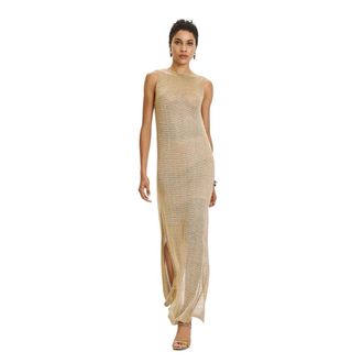 Access Fashion Access Fashion, Femme, Robes, Jaune, Taille: 40 FR Robes de soir&eacute;e