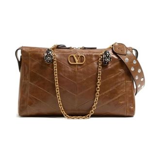 Valentino Garavani Femme, Sacs, Brun, Taille: ONE Size Sac bandouli&egrave;re Panthea