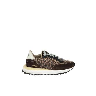 Hidnander Femme, Chaussures, Brun, Taille: 41 EU Baskets Basses en Cuir