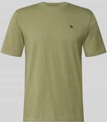Scotch & Soda T-Shirt mit Label-Stitching und Rundhalsausschnitt