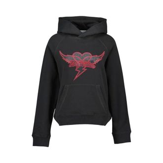 Zadig&Voltaire Damen, Sweatshirts & Hoodies, Schwarzk, LGr&ouml;&szlig;e
