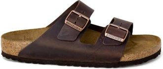 Birkenstock Homme, Chaussures, Brun, Taille: 41 EU Arizona Oiled Leather Sandal Model 1008031