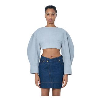 Jacquemus Le Haut Casaco Top - - Tops - Damen - Grau - XS