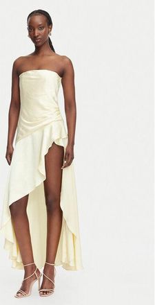 Bardot Bardot Coctailkleid Lorenza 59266DB Hellgelb Slim Fit
