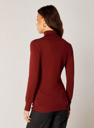 Base Level Rollkragenpullover Yuen mit Viskose
