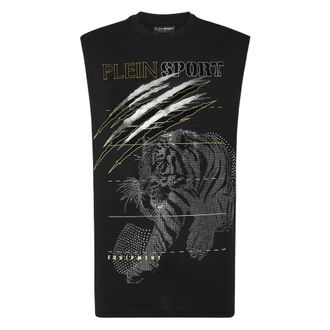 Plein Sport Homme, Tops, Noir, Taille: XS D&eacute;bardeur Tiger
