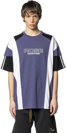 Martine Rose Homme, Tops, Multicolore, Taille: M T-shirt oversize &agrave; panneaux