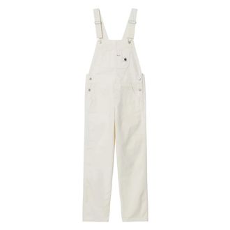 Carhartt Work in Progress Homme, Combinaisons et Ensembles, Beige, Taille: M Bib Overall Straight