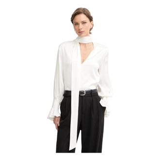Silvian Heach Damen, Blusen & Hemden, Wei&szlig;, 2XSGr&ouml;&szlig;e