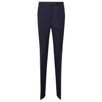 Ferragamo Blaue Hose - F&auml;llt gr&ouml;&szlig;engerecht aus - - Trousers - Damen - Blau - XS