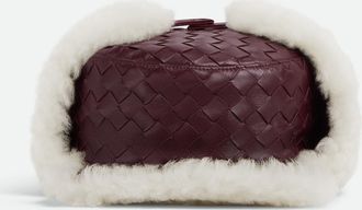 Bottega Veneta Chapeau Aviateur En Cuir Intrecciato - Bottega Veneta