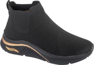 Skechers Arch Fit S-Miles 155580-BBK Chaussette de Sport pour Femme, Noir, Noir, 38 EU