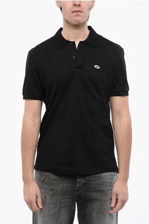 Diesel RED TAG Solid Color T-SMITH-DOVAL-PJ Polo Shirt with Oval-D size Xs