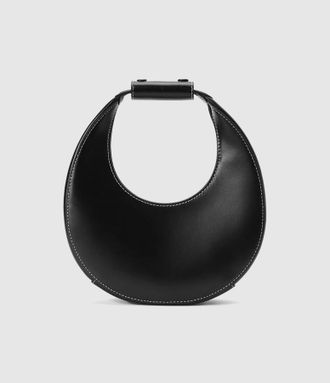 Staud Sac Mini Moon Bag Black