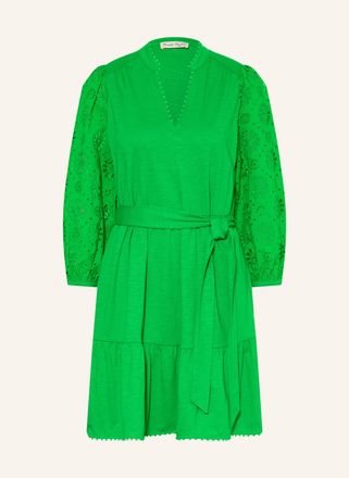 Phase Eight Kleid Florie Im Materialmix Mit 3/4-Arm gruen