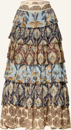 Farm Rio Farm Rio Rock Mixed Scarves Mit Rüschen braun