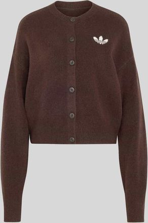 adidas Originals Regular Fit Cardigan aus Baumwollmix