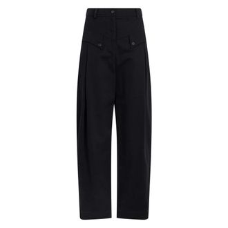 Alberta Ferretti Balloon Pants - - Trousers - Damen - Schwarzk - M