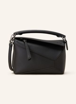 Loewe Handtasche Puzzle Edge Mini schwarz