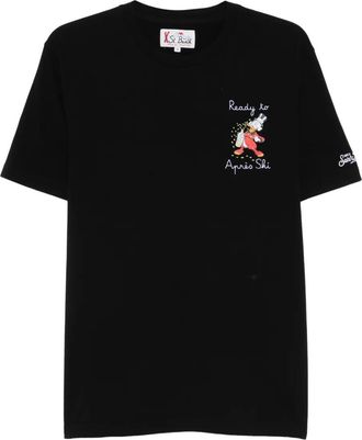 MC2 Saint Barth t-shirt brodé - Noir