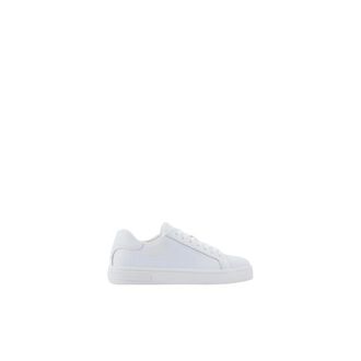 A|X Armani Exchange Femme, Chaussures, Blanc, Taille: 38 EU Baskets Blanches &agrave; Lacets