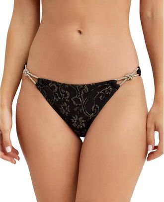 Beach Bunny Femme, Maillots de bain, Noir, Taille: 40 FR City Glam Bikini Bottom