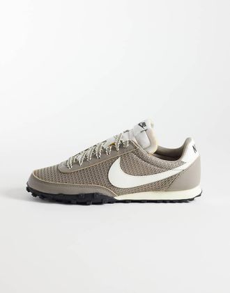 Nike Waffle Racer - Netzstoff-Sneaker in verwaschenem Grau