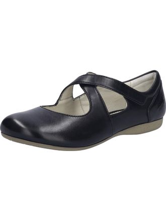 Josef Seibel Damen Klassische Ballerinas Fiona 72,Weite G (Normal),Slip-ons,Gummizug,Ballerinen,Pumps,Halbschuhe,Slipper,schwarz,36 EU