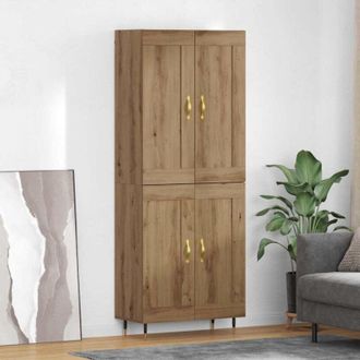 vidaXL vidaXL Haut Armoire Ch&ecirc;ne artisanal 69,5 x 34 x 90 cm
