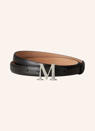 Max Mara Lederg&uuml;rtel mclassic20 schwarz