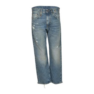 R13 Femme, Jeans, Bleu, Taille: W26 Jeans droits