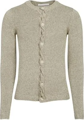 Sean Suen Cardigan en maille &agrave; col b&eacute;nitier